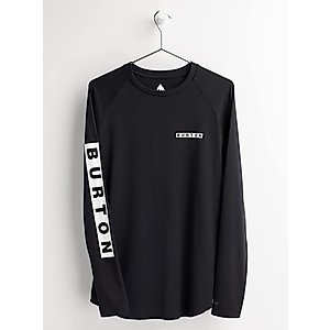 Burton Men's Standard Roadie Tech Tee, True Black 1, Large