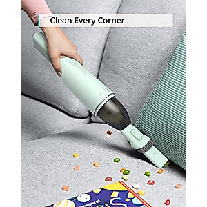 eufy by Anker, HomeVac H11,Cordless Handheld Vacuum Cleaner,Ultra-Lightweight 1.2lbs,5500Pa Suction Power,USB Charging, for Home Cleaning