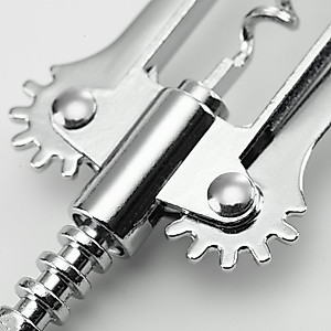 Wing Corkscrew Wine Opener by HQY - Premium All-in-one Wine Corkscrew and Bottle Opener - Risk Free Money-back!