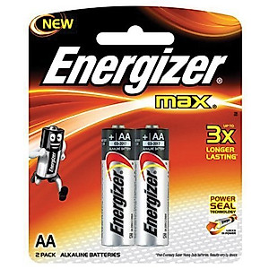 Energizer E91BP-2 AA Batteries -2 Pack (Pack of 6)