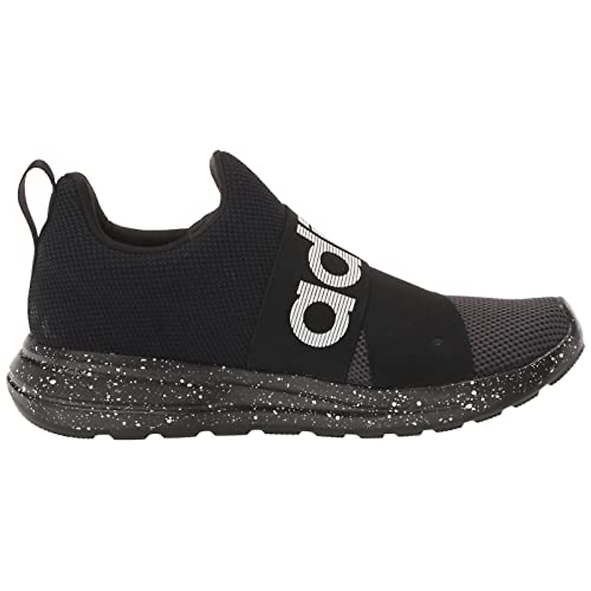 adidas Men's Lite Racer Adapt 6.0 Sneaker, Core Black/Core Black/White, 13