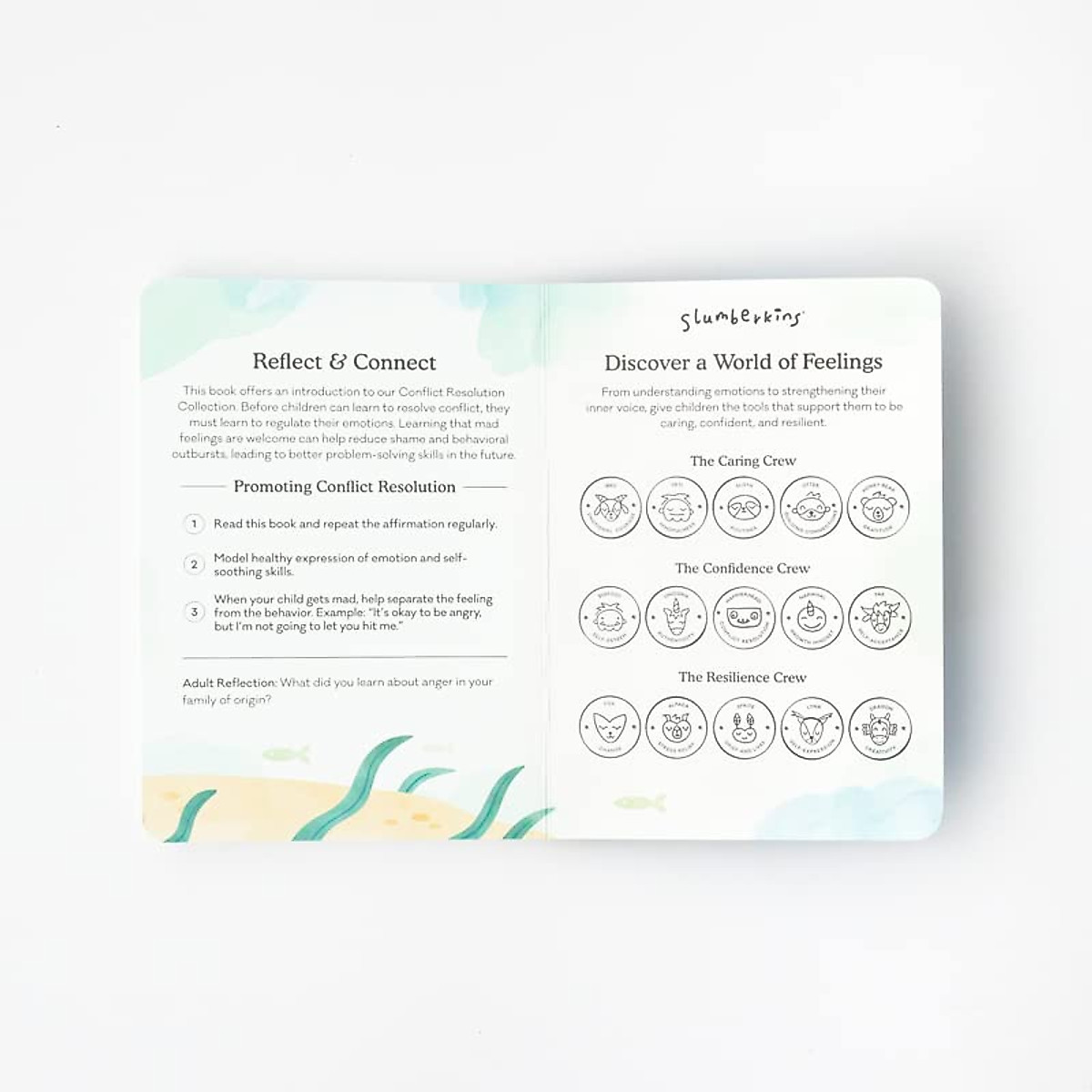 Slumberkins Hammerhead, Mad’s Not Bad: An Introduction to Conflict Resolution | Promotes Conflict Resolution | Social Emotional Tools for Ages 0+