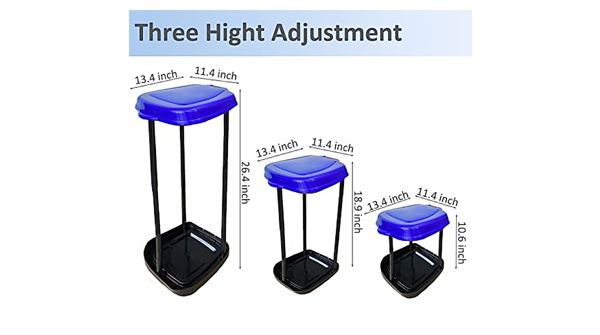 Portable Trash Bag Holder - Collapsible & Expandable Use
