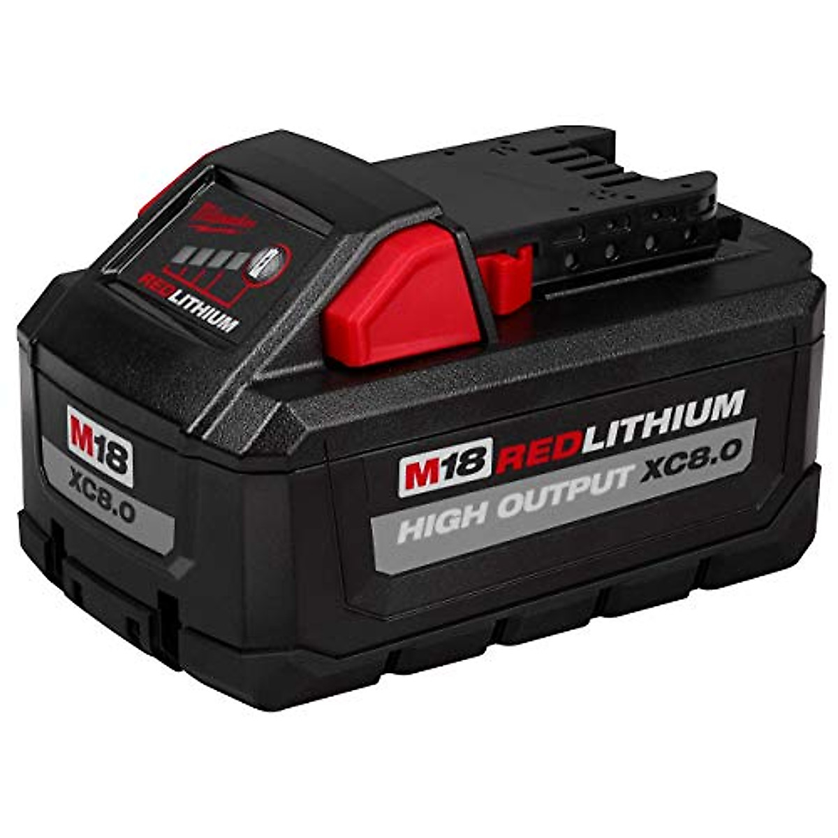 Milwaukee 48-11-1880 M18 REDLITHIUM HIGH OUTPUT 18v 8.0 Ah Lithium-Ion Battery Pack