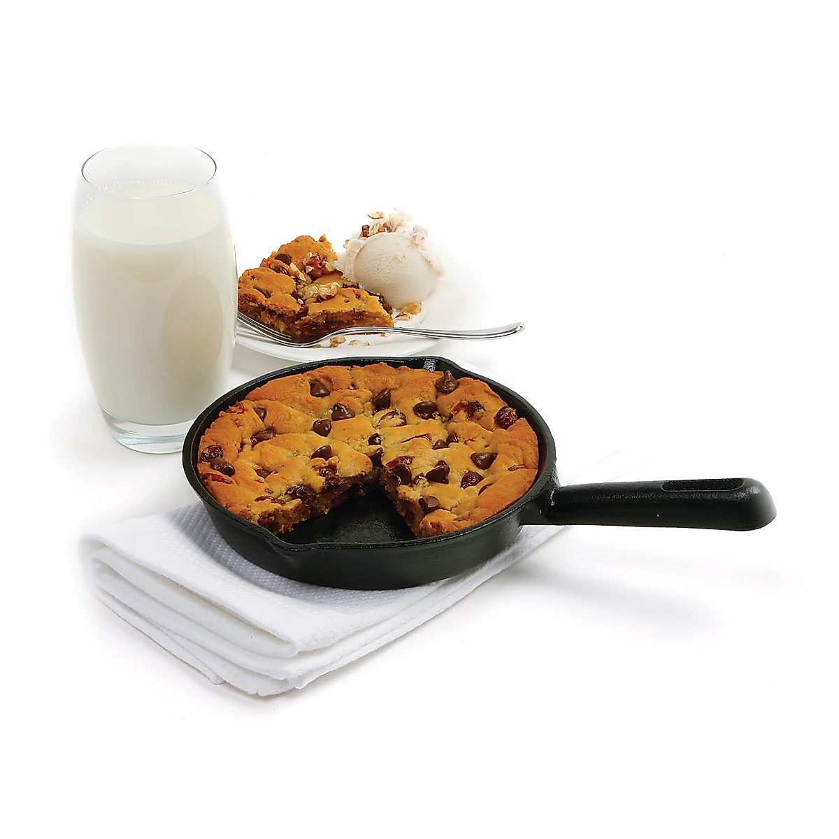 Norpro 5.5 In Cast Iron Skillet, 1 EA, Black