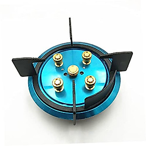 OSALADI 2 Pcs Gas Stove Bracket Shelf Holders Stand Stove Rack Gas Burner Shelving Brackets Wok Support Rack Kitchen Stove Accessory Stove Pot Rack Milk Pan Stand Gas Stoves Black