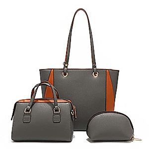 Nicole Lee Journey of Stephanie 3 Piece Set (Shopper Bag, Mini Satchel, Pouch)