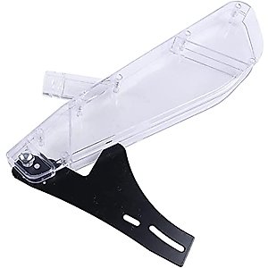 Stand Table Saw Protective Cover-Table Saw Protective Covers-Table saw dust cover-table saw blade guard-Anti Dust Case Clear Plastic Guard for 6-12 Inch Saw (R-shaped universal 6-10in)