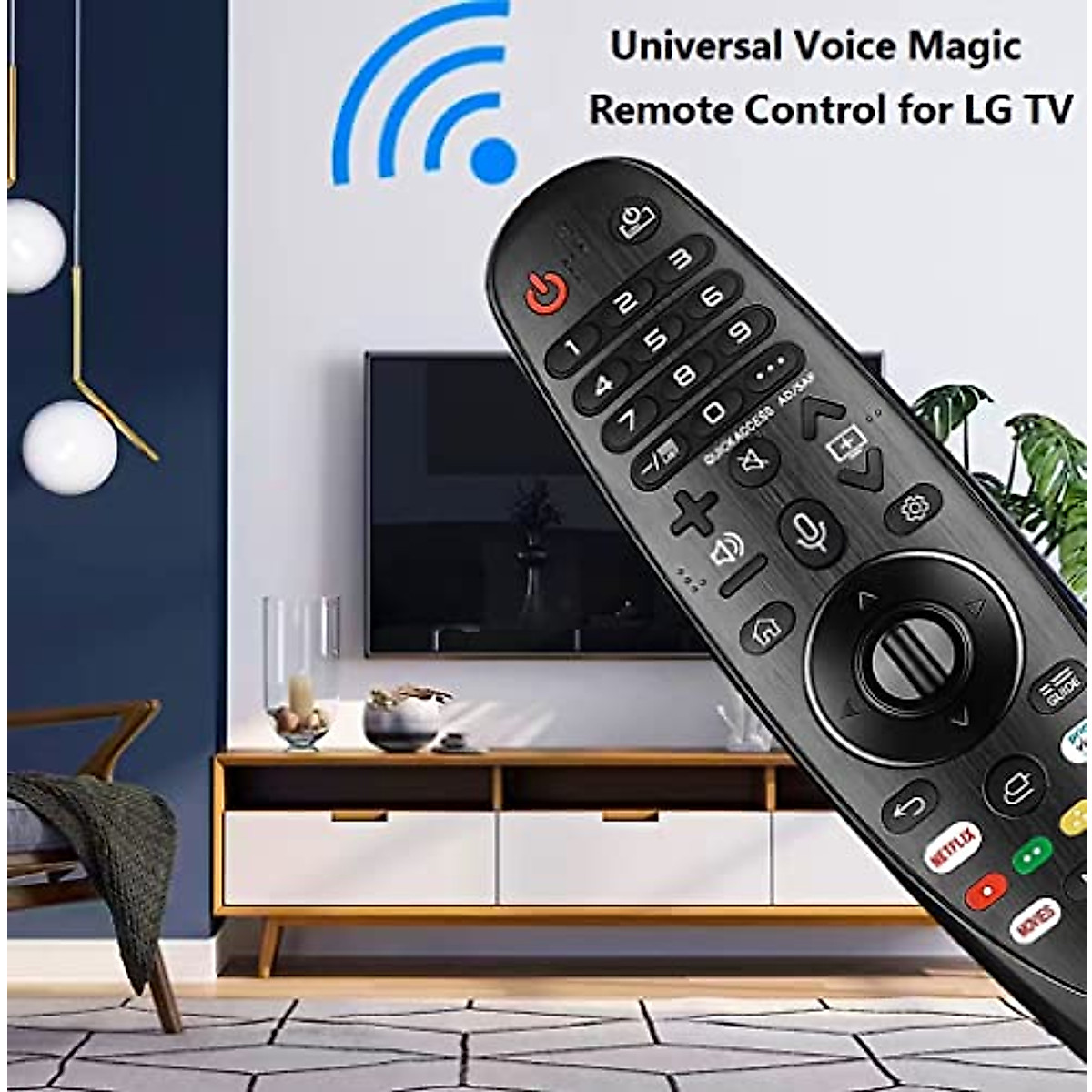 Universal Remote Control for LG Smart TV Magic, AKB75855501 Remote Replacement AN-MR20GA AN-MR600G AN-MR650G ANMR650A ANMR600 AN-MR650B AN-MR19BA AN-MR18BA etc.