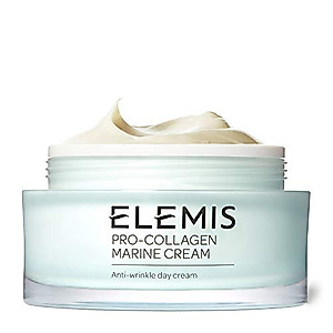 ELEMIS Pro-Collagen Marine Cream | Lightweight Anti-Wrinkle Daily Face Moisturizer Firms, Smoothes, and Hydrates with Powerful Marine + Plant Actives, 3.3 Fl Oz (Pack of 1)
