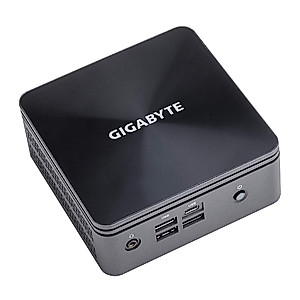 GIGABYTE BRIX GB-BRI5H-10210 (Ultra Compact Mini PC/Dual SO-DIMM DDR4/Intel UHD Graphics 620/6xUSB 3.2 Gen2/ Intel Wireless-AC 3168/HDMI (2.0A)/Dual Band WiFi & Bluetooth 4.2/Gigabit LAN/RS232 Com)