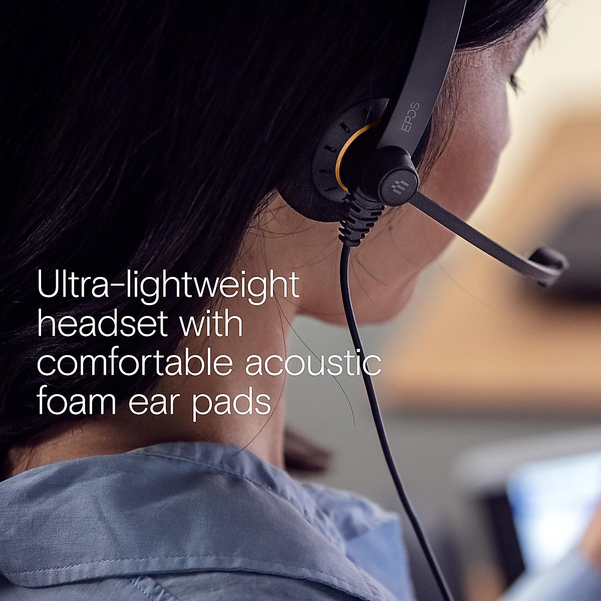 Sennheiser Consumer Audio SC 60 USB ML (504547) - Double-Sided Business Headset | For Skype for Business | with HD Sound, Noise-Cancelling Microphone, & USB Connector (Black)