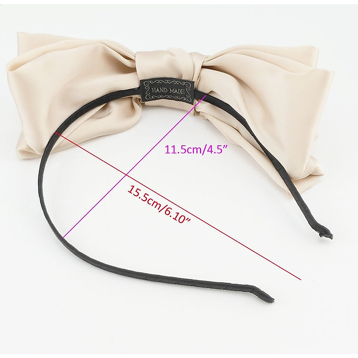 yueton Pack of Sweet Big Bowknot Hair Band Bow Headband Hair Accessory Girls Women Headdress Headwear