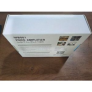 WinBridge WB001 Portable Voice Amplifier with Headset Microphone Personal Speaker Mic Rechargeable Ultralight for Teachers, Elderly, Tour Guides, Coaches, Presentations, Teacher