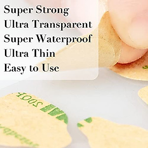 Sun&Beam Nails Adhesive Tabs Stickers for Press On False Nail Gel Glue Double Sided Waterproof Transparent Strong Sticky (25 Sheet with kit Box)