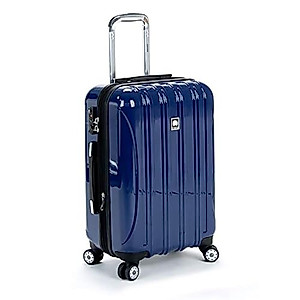 Delsey Luggage Aero 2 Piece Set (21" Carry-On & 25") (Cobalt Blue)