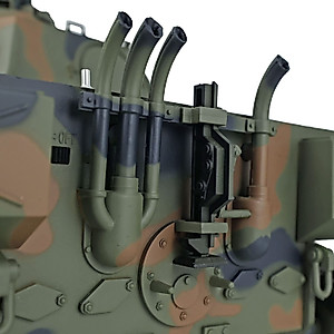 TOUCAN RC HOBBY Heng Long Tk7.0 1/16 Remote Control Tank Ir Bb Shoots Military Armored Car Smoke Effect (Upgraded Edition)