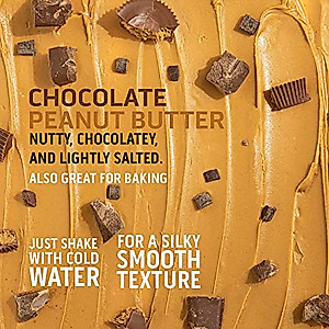 Ascent Native Fuel Whey Protein Powder - Post Workout Whey Protein Isolate, Zero Artificial Ingredients, Soy & Gluten Free, 5.7g BCAA, 2.7g Leucine, Essential Amino Acids, Chocolate Peanut Butter 2 lb