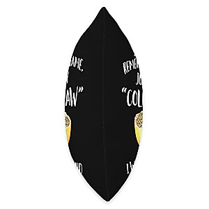 Cool Coleslaw Humor Quote Apparel Merch-Funny Coleslaws Lover Design Throw Pillow, 16x16, Multicolor