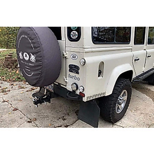 Bolt On Receiver Hitch Fits Land Rover Defender 90 - No Drilling Install - Ball Hitch Not Included
