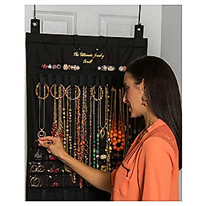 Donna Walsh - The Ultimate Jewelry Scroll - Hanging Jewelry Storage Organizer
