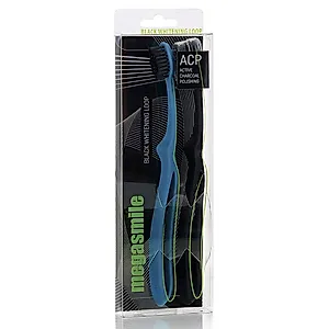 megasmile Black Loop WHITENING TOOTHBRUSHES (Duo Pack)