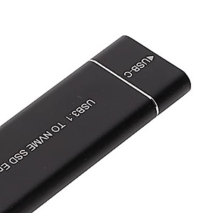 M.2 NVMe SSD Enclosure, Aluminum Alloy Excellent Heat Dissipation Fast Transfer Type C Interface USB3.1 SSD Enclosure 6Gbps Ultrathin for PC