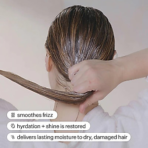 Act+Acre Restorative Conditioning Hair Mask - Cold Processed Hair Treatment for Hydrating Dry and Damaged Hair - Moisturizing Silicone Free Hair Masks (4 Fluid Ounces)