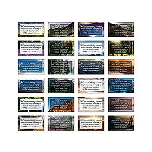 JBH Creations Serenity Prayer Cards - Pack of 48