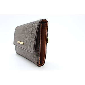 Michael Kors Jet Set Travel Large Trifold - Brown