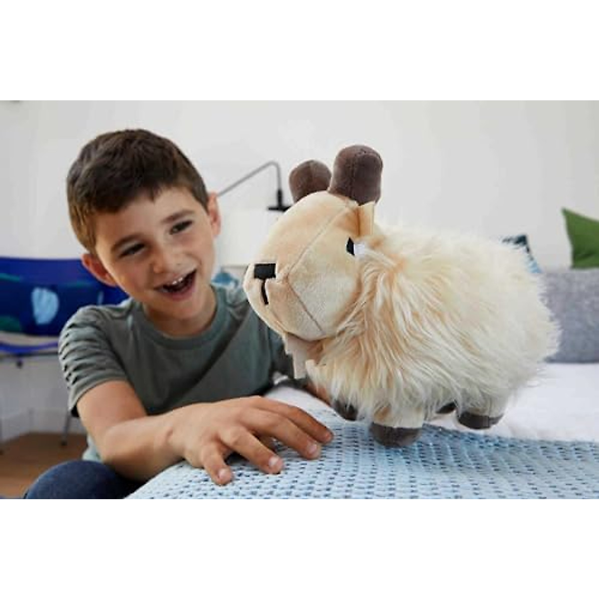 Mattel Minecraft Basic Plush Character Soft Dolls, Video Game-Inspired Collectible Toy Gifts for Kids & Fans Ages 3 Years Old & Up