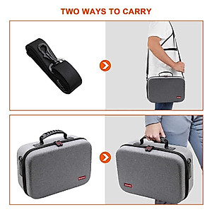 NexiGo Essential Kit for Oculus Quest: Upgraded Charging Dock with LED Light for Oculus Quest 2, [Support Elite Strap], 16FT Link Cable, All-in-one Carrying Case