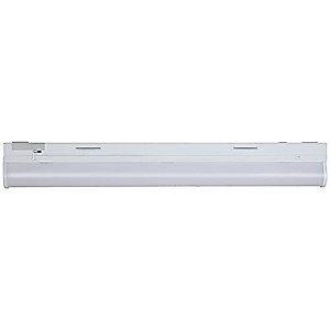 Sunlite 85463 2-Foot LED Strip Light Fixture, Power Selectable 15W/20W/25W, Multi-Volt, 1950/2600/3250 Lumens, Color Selectable 30K/35K/40K/50K, Dimmable, ETL Listed, for Residential & Commercial Use