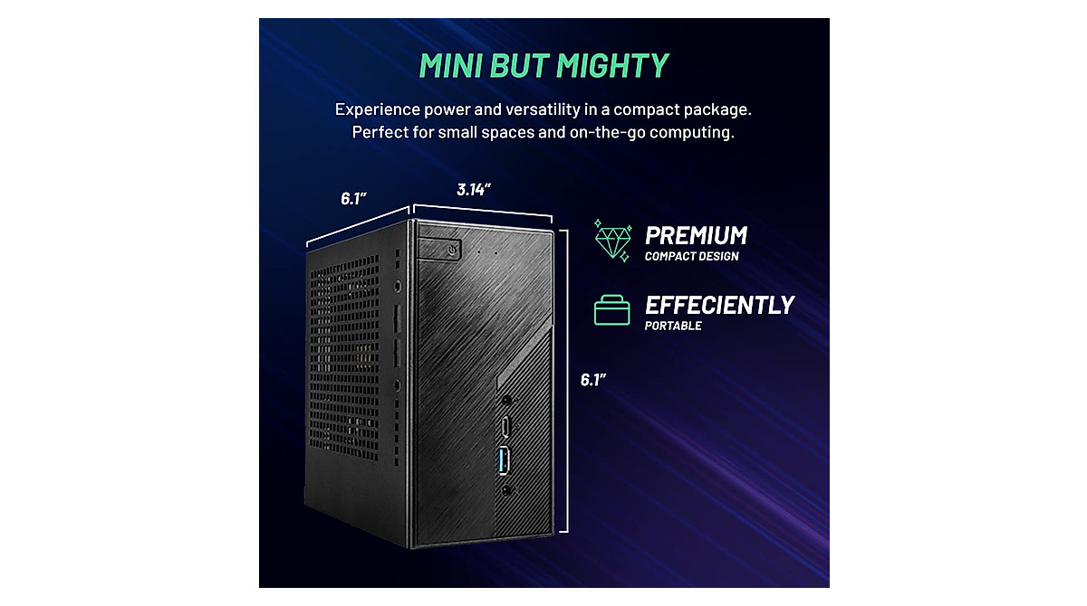 Skytech Gaming Mini PC X1 - Power & Portability