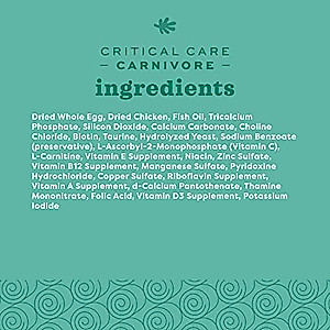 Oxbow Animal Health Critical Care, Carnivore, 70 Gram Bag