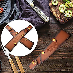 Leathers Cutter Pouches Handmade Cutter Holsters Belt Rings Case Holder Bag Pockets Cutter Sheath for Cutting Tool Carri