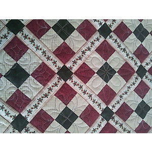 Full Line Stencil - Score of Four Motif Stencil, Continuous Line Template for Free Motion Quilting, Domestic Machine Quilting, Hand Quilting, Long-Arm Quilting (30692)