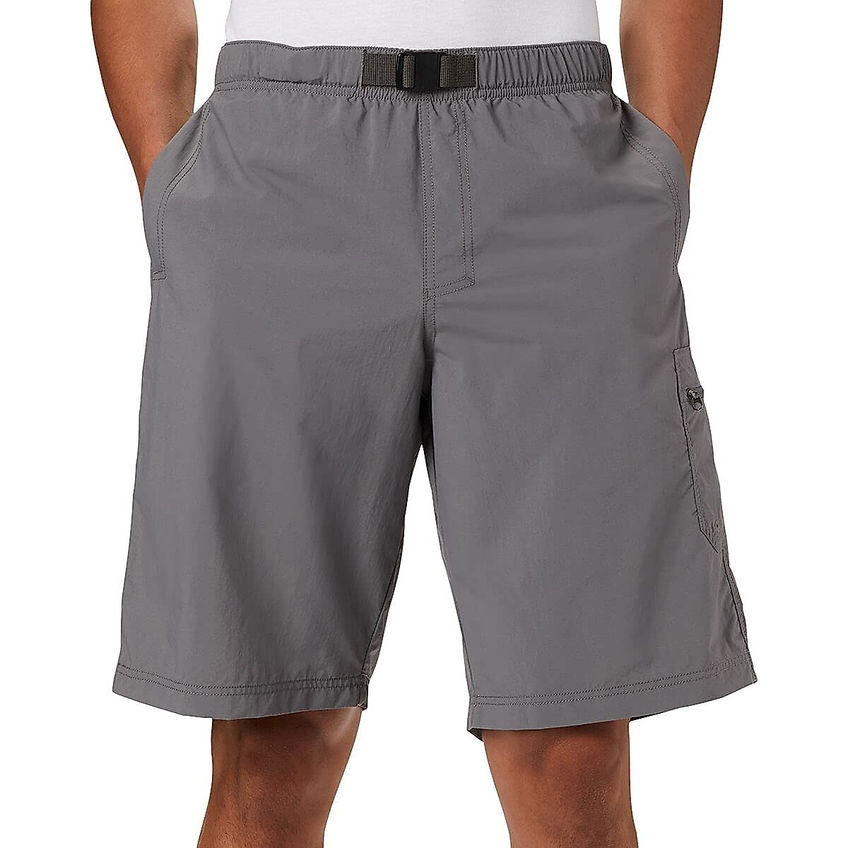 Columbia Men's Palmerston Peak Short, Waterproof, UV Sun Protection Swimwear, City Grey, Large x 11