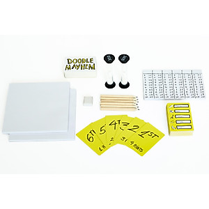 Doodle Mayhem: A Hilarous and Frantically Fast Drawing Game - Party Game - Family Games for Adults, Teens, Kids