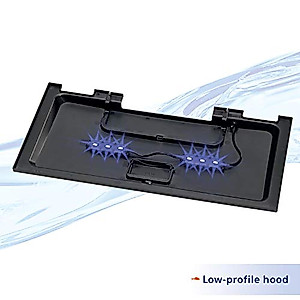 Aqueon NeoGlow LED Pink Aquarium Fish Tank Starter Kit, 5.5 Gallon