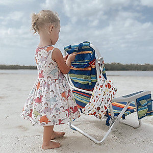 BapronBaby Eric Carle Tropical Fruit Bundle - Bapron (Sz Baby/Toddler 6m-3T) + Wet Bag 11" x 9" Bundle - Soft Waterproof Stain Resistant Bib - Machine Washable