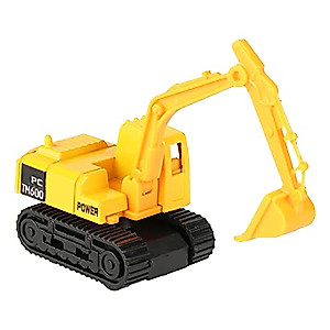 HEITIGN Dump Truck Toy Kids Car Toy 6pcs Set 1:64 Scale Alloy & Plastic Engineering Car Truck Toy Mini Vehicle Model Kids Choice