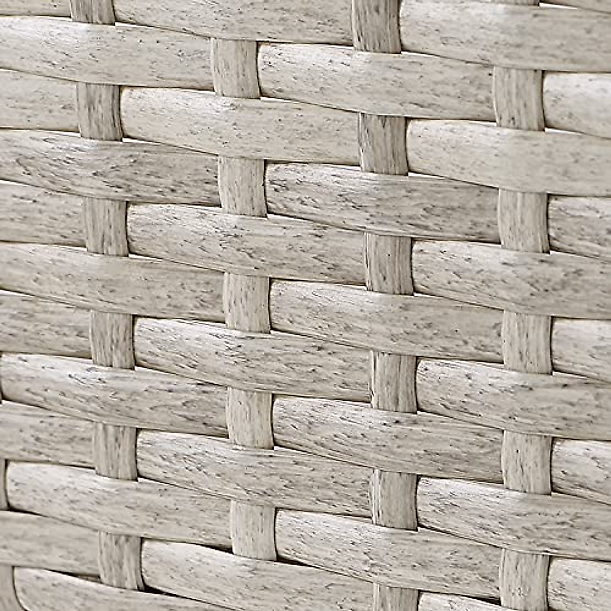 Crosley Furniture Capella 3-Piece Outdoor Sofa Patio Furniture Set, Wicker Conversation Sets for Porch, Acorn with Gray Cushions