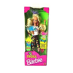 1992 Troll Barbie Doll with Mini Troll Doll