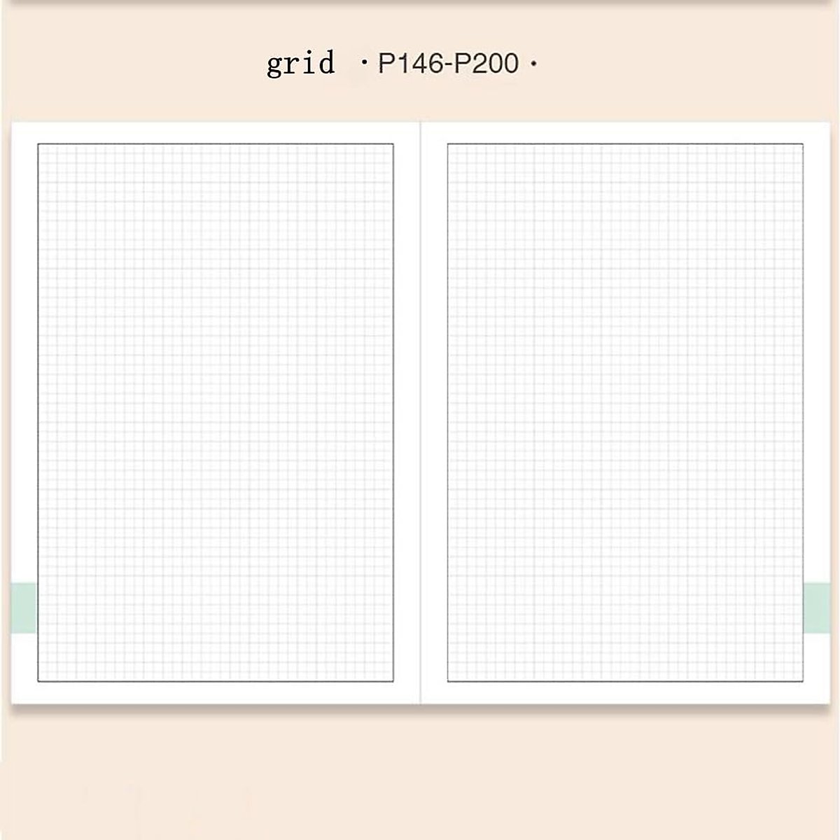 B6 Undated Monthly Weekly Planner Inner Core Time Management Weekly Schedule Book for Full Year Timeline Agenda Notebook Refill Paper (B6 inner core)