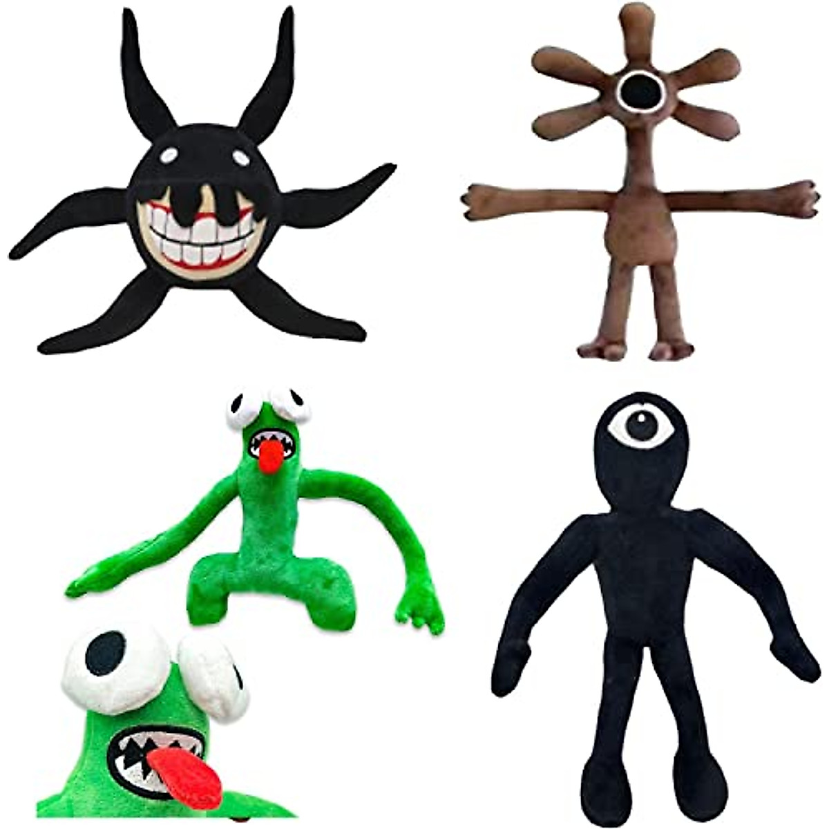 VNZVS in 2022, 20-inch Giant Spiders, Monster Horror Game Door Plush Toys, Children's and Adult Soft Stuffed Dolls, Screaming Plush Toys as Gifts for Fans, Black, X-Large