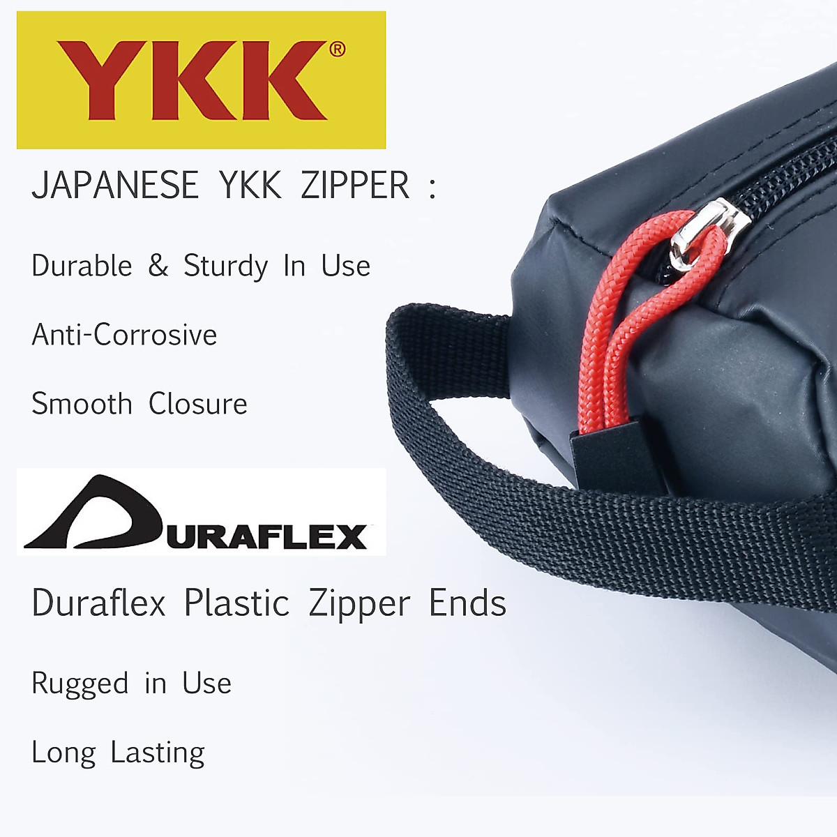 Rough Enough Small Tool Bag Pouch Large Pencil Case for School Office