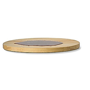 Architec Concave Carving Board, Beechwood Gripperwood Collection with Non-slip Gripper Feet, 18 by 14-Inches