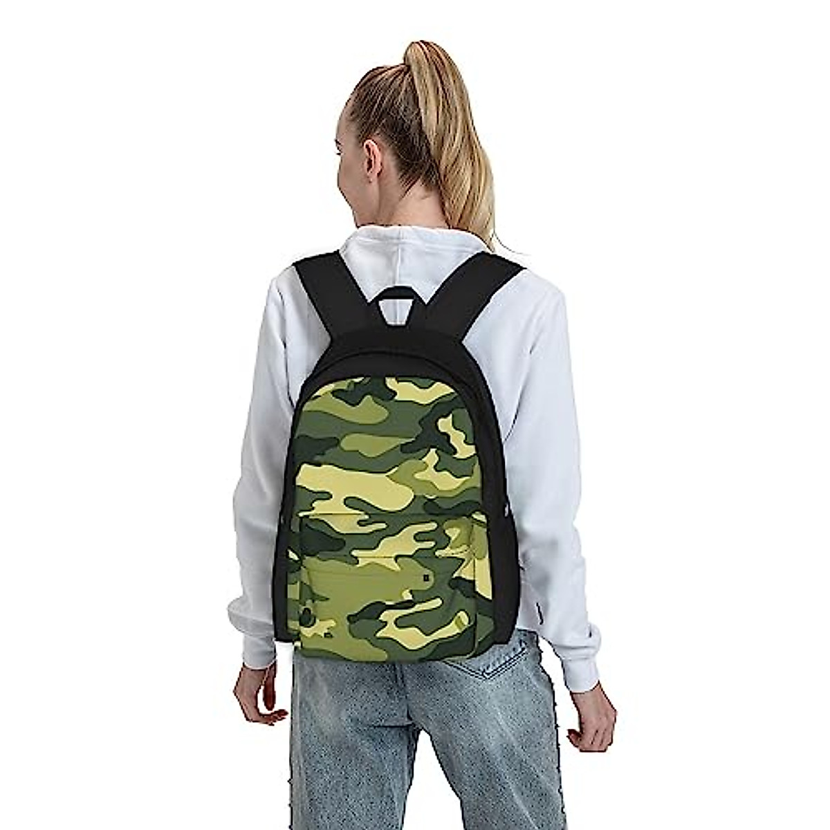 Custom Backpack Personalized Laptop Backpack for Women Men Customized Casual Daypack Add Your Logo Picture Photo Image Text Name on Computer Bag