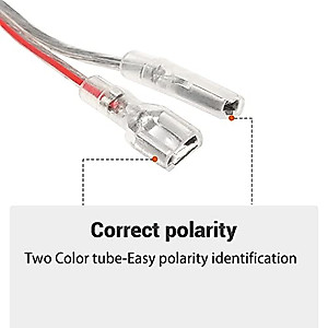 RED WOLF Car Dash Tweeter Speaker Wire Harness Connector Replacement for JBL 2021-2023 Toyota Tacoma, 2008-2013 Toyota Highlander Hybrid, 2006-2011 Rav4, 2004-2009 Prius, 2005-2012 Avalon